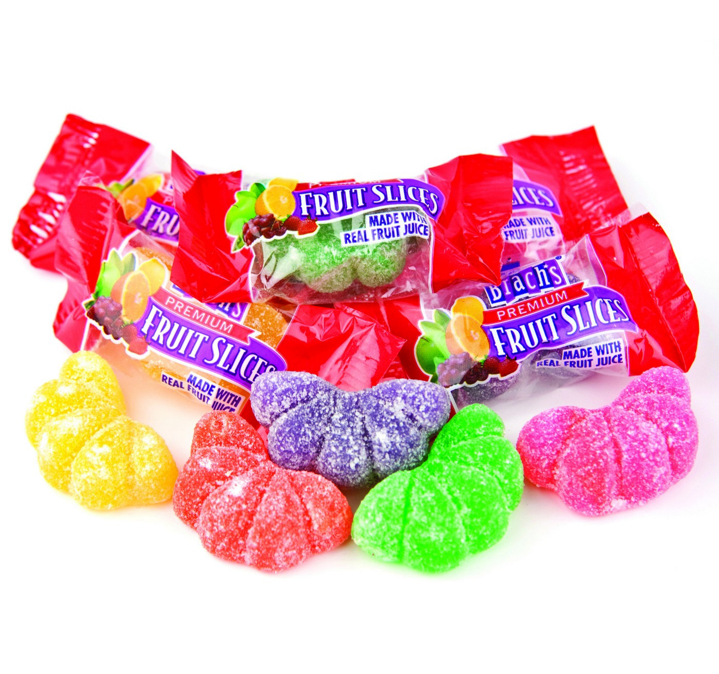 Sweet Gourmet Sweetgourmet Ferrara Candy Assorted Fruit Slices Wrapped